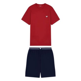 Emporio Armani Homme, V&ecirc;tements de nuit et de d&eacute;tente, Multicolore, Taille: S Ensemble Pyjama Deux Pi&egrave;ces