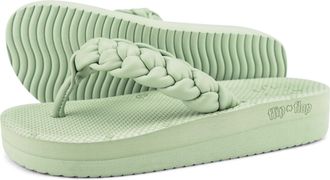 Flip*Flop Damen Sandalen Comfy*Weave, Matcha Grün, Größe 36 EU