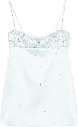 Retrof&ecirc;te Femme, Robes, Bleu, Taille: 38 FR Robe Orn&eacute;e Lorelai