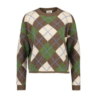 Max Mara Rundhalsstrickware - - Knitwear - Damen - Mehrfarbig - S