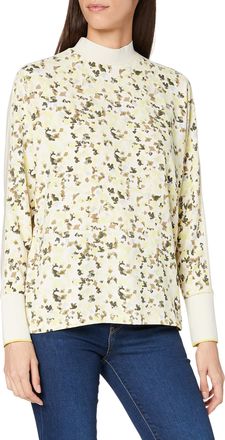 s.Oliver Damen 120.10.101.12.130.2059070 T-Shirt, Offwhite AOP, 34