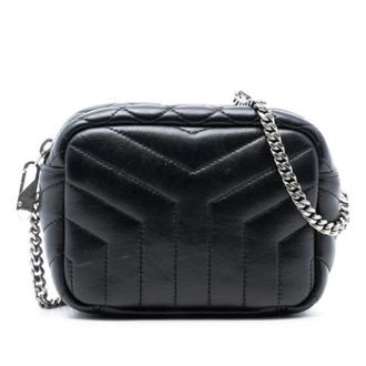 Saint Laurent Pre-owned Leder Umh&auml;ngetasche - - Pre-owned - Damen - Schwarzk - ONE SIZE