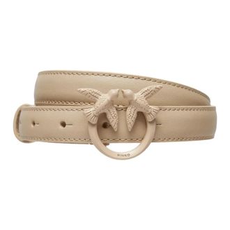 Pinko Lederg&uuml;rtel mit einzigartigem Design - - Accessories - Damen - Beige - S
