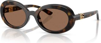 Dolce & Gabbana unisex, Accessoires, Brun, Taille: 49 MM Dx6007U 50273 Lunettes de soleil