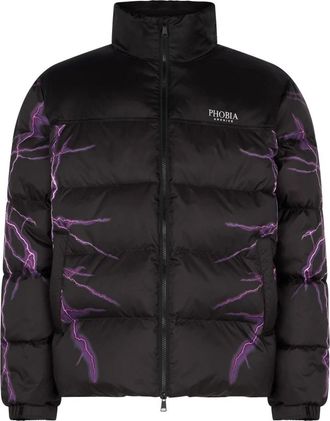 Phobia Archive Homme, Vestes, Multicolore, Taille: M Puffy Jacket