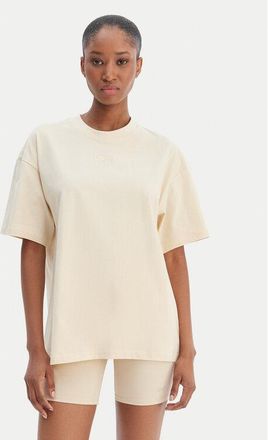 Reebok T-Shirt Reebok x Ewa Chodakowska RK25611CCW Beige Relaxed Fit