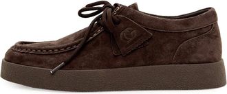 Cesare Gaspari Femme, Chaussures, Brun, Taille: 41 EU Mocassins &agrave; lacets en daim