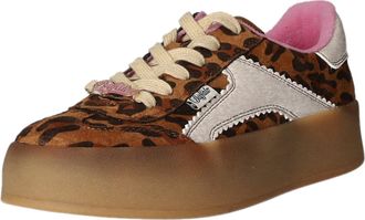 Buffalo Cajo - Leo/Pink/Weiß Kunstleder Weite Normal, Schuhgröße 40