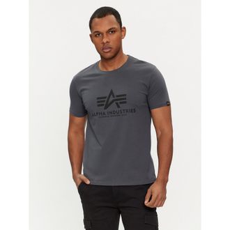 Alpha Industries Alpha Industries T-Shirt Basic 100501 Grau Regular Fit