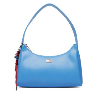 Tommy Jeans Handtasche Tommy Jeans Tjw City Charm Shoulder Bag AW0AW18458 Blau