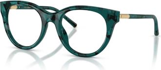 Dolce & Gabbana Femme, Accessoires, Vert, Taille: 53 MM Lunettes de soleil rondes