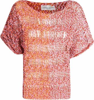 Roberto Collina Femme, Pulls, Rouge, Taille: 40 FR Scollo Barca Sm Treccia