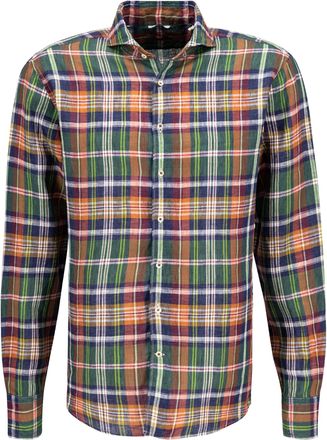 Stenströms Herren Hemd grün kariert