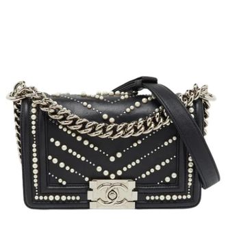 Chanel Pre-owned Boy Shoulder Bag - Femme - Pre-owned - Noir - Taille: ONE Size