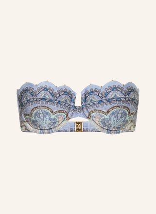 Zimmermann B&uuml;gel-Bikini-Top Wanderlust blau