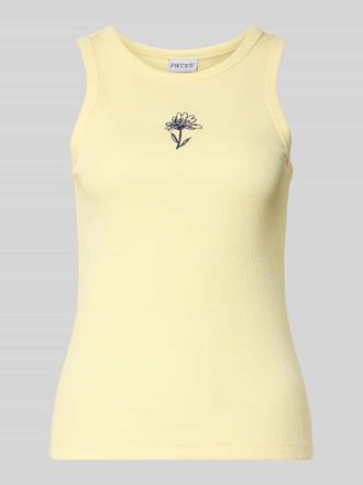 Pieces Slim Fit Top aus Baumwoll-Mix Modell MAY
