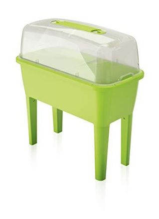 Prosperplast Urban Gew&auml;chshaus 52L, 77x38x82 cm - Farbpistazien