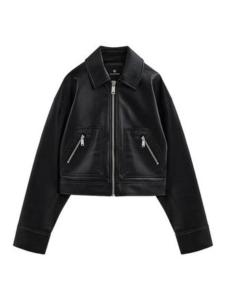 Anine Bing Blouson En Cuir - Noir