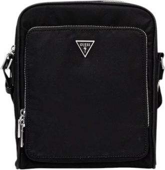 Guess Homme, Sacs, Noir, Taille: ONE Size Sac bandouli&egrave;re Milano