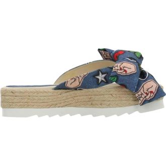 Jeffrey Campbell 3-Riemen-Sandalen f&uuml;r Sommertage - - Shoes - Damen - Blau - 40 EU