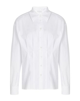 8 by YOOX ORGANIC COTTON CORSET-WAIST SHIRT