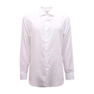 Etro Baumwollhemd Made in Italy - - Shirts - Herren - Wei&szlig; - 3XL