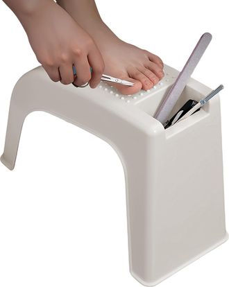 Generic Pediküre-Hocker, Fußstütze, Pediküre, Fußhocker, rutschfeste Halterung, Maniküre, Haus, Reisen, Badezimmer, Wohnzimmer, Damen und Herren