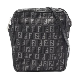 Fendi Pre-owned Vintage Canvas Crossbody Bag - - Pre-owned - Damen - Schwarzk - ONE SIZE
