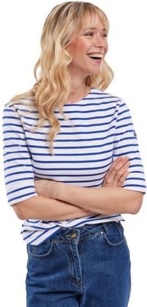 Armor Lux Femme Marini&egrave;re Cancale Femme T shirt, Blanc/Etoile, XL EU