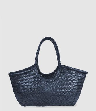 Dragon Diffusion Sac Nantucket Cuir Bleu Marine