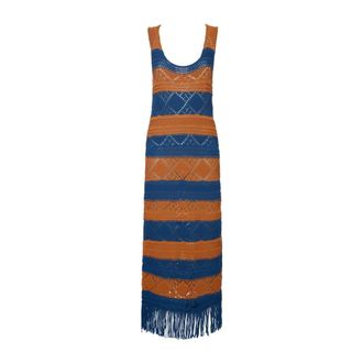 La DoubleJ Gestreiftes Strickkleid - - Dresses - Damen - Mehrfarbig - M