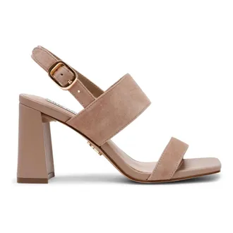 Steve Madden Femme, Chaussures, Beige, Taille: 37 1/2 EU High Heel Sandales