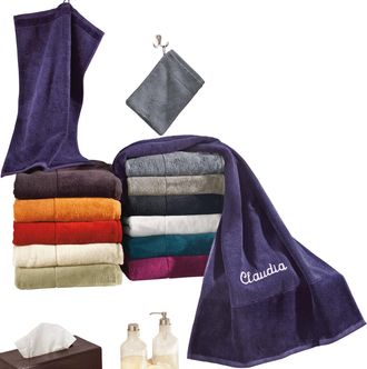 M&ouml;ve Bamboo Luxe G&auml;stetuch 30 x 50 cm aus aus Bambus-Zellstoff, deep lake