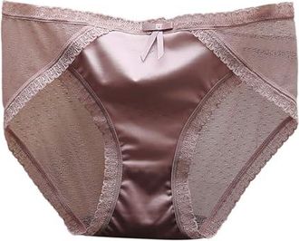 Generic Culotte sans Couture Femme Culotte Femme sans Couture Culotte Femme De Classique String Sexy Crotch Fin Ceinture Anneau Soie Glac&eacute;e Respirante Seamles