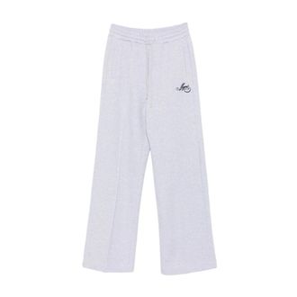 Msgm Jersey Joggers - - Trousers - Damen - Grau - S