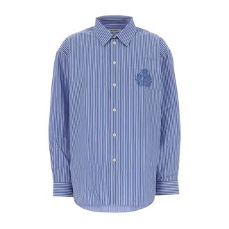 Sporty & Rich SRC Besticktes Hemd - - Blouses & Shirts - Damen - Blau - S