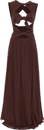 Raquel Diniz Femme, Robes, Brun, Taille: 38 FR Olivia Dress