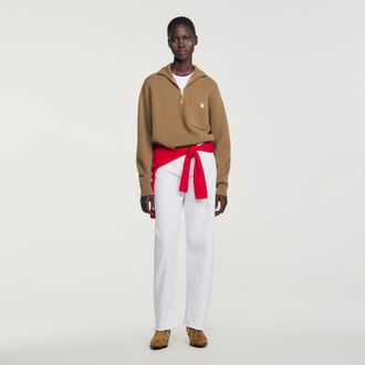 Sandro Pullover aus Wolle und Kaschmir