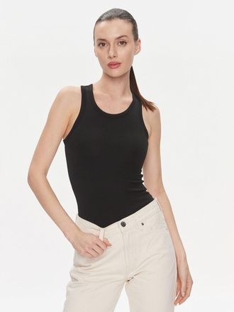 Calvin Klein Top Modal Rib Tank Top K20K206406 Schwarz Slim Fit