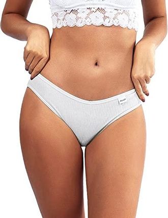 Generic Culotte sans Couture Femme Culotte Femme sans Couture Culotte Femme De Classique Bikini No Show Dentelle Douce Respirante Hipster Sexy Seamless pour J