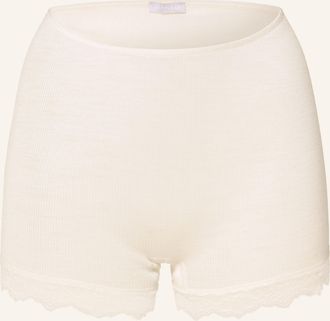 Hanro Panty Woolen Lace Mit Merinowolle Und Seide weiss
