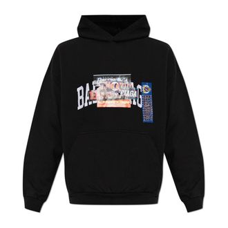 Balenciaga Herren, Sweatshirts & Hoodies, Schwarzk, XLGr&ouml;&szlig;e