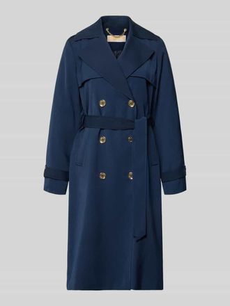 Michael Kors Zweireihiger Trenchcoat mit Bindeg&uuml;rtel
