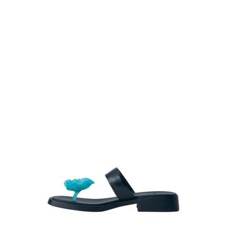 Camper Femme, Chaussures, Noir, Taille: 40 EU Sandales Sculpturales avec Anneau dOrteil