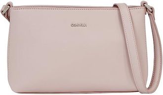 Calvin Klein Femme Sac à Bandoulière Petit, Gris (Shadow Gray), Taille Unique