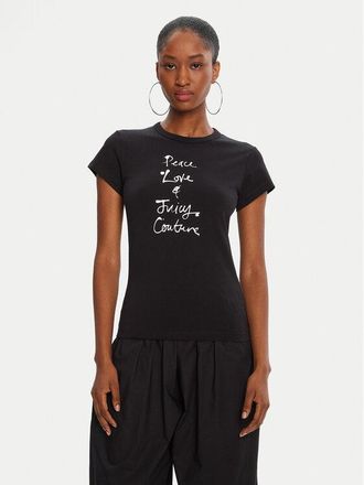 Juicy Couture T-Shirt JCNCT225458 Schwarz Regular Fit