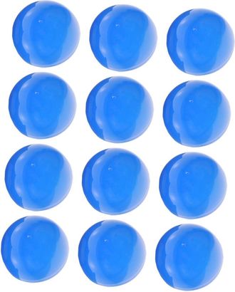 Pretyzoom 12 Stück Teiliges Blaue Plastik lottokugeln zum Öffnen Leichte Langlebige Spiel Dekorationskugeln für Party Weihnachtsfeier Gewinnspiele Outdoor aktiv