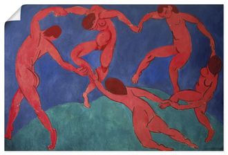 Artland Wanddeko Poster & Kunstdrucke Wandposter 60x40 cm Gem&auml;lde Der Tanz Klassische Moderne Henri Matisse U5LY