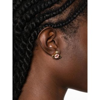Vivienne Westwood Gold-Tone Crystal Earrings - Gold