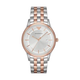 Emporio Armani Lambda Analoguhr - - Accessories - Herren - Grau - ONE SIZE